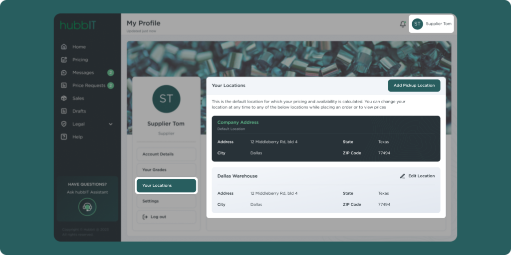 What is Your Locations and can I add more than one location? - hubbIT